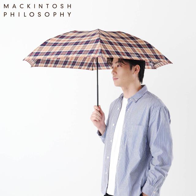 マッキントッシュ フィロソフィー MACKINTOSH PHILOSOPHY 折りたたみ傘 雨傘 レディース メンズ 55cm 軽量 21-431-10968-02