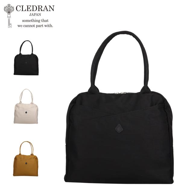 CLEDRAN クレドラン バッグ ボストンバッグ レディース 軽量 CHEVA POCKET BOSTON ブラック グレー ブラウン 黒 19250