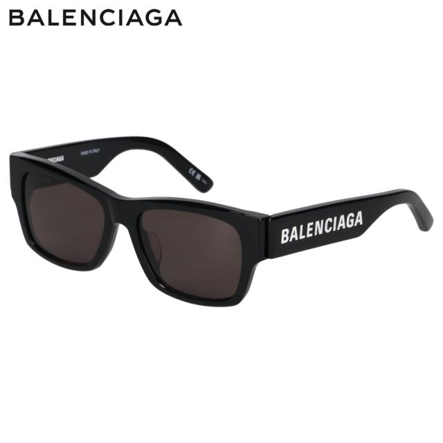 バレンシアガ BALENCIAGA サングラス メンズ レディース UVカット アジアンフィット ブラック 黒 BB0262SA-001