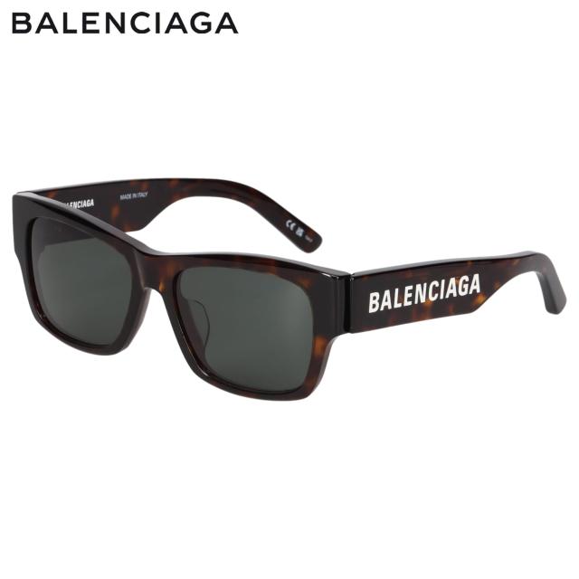 バレンシアガ BALENCIAGA サングラス メンズ レディース UVカット アジアンフィット ブラウン BB0262SA-002