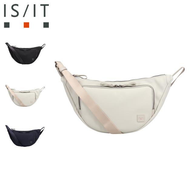 IS/IT イズイット バッグ ショルダーバッグ トリクル メンズ レディース 斜めがけ 本革 撥水 軽量 963112