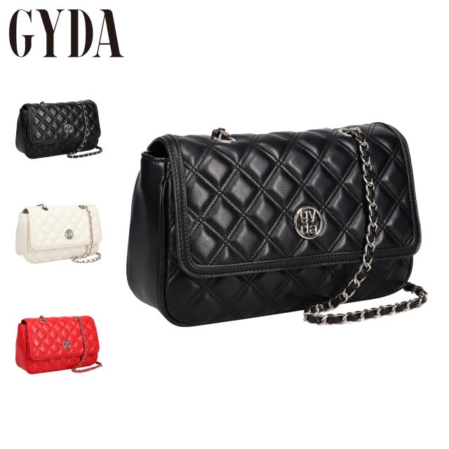 GYDA ジェイダ バッグ ショルダーバッグ レディース 軽量 斜めがけ ブラック ホワイト レッド 黒 白 GY-B354