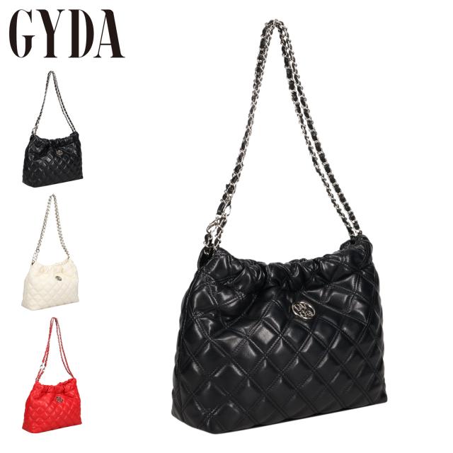 GYDA ジェイダ バッグ トートバッグ レディース 軽量 斜めがけ ブラック ホワイト レッド 黒 白 GY-B356