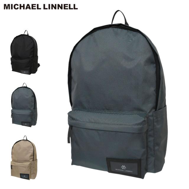 マイケルリンネル MICHAEL LINNELL リュック バッグ バックパック メンズ レディース 19L 大容量 軽量 撥水 MLYL-07