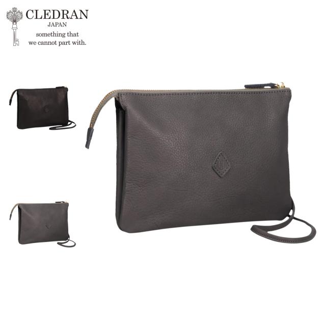 CLEDRAN クレドラン バッグ ショルダーバッグ メンズ レディース 本革 牛革 軽量 斜めがけ 日本製 CL3629