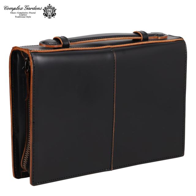 COMPLEX GARDENS コンプレックスガーデンズ バッグ セカンドバッグ クラッチバッグ 枯淡/コタン メンズ 本革 3709