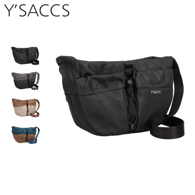 イザック Y’SACCS バッグ ショルダーバッグ ミニ レディース 斜めがけ 大人 軽量 ドローストリング コンビカラー 20-052-01
