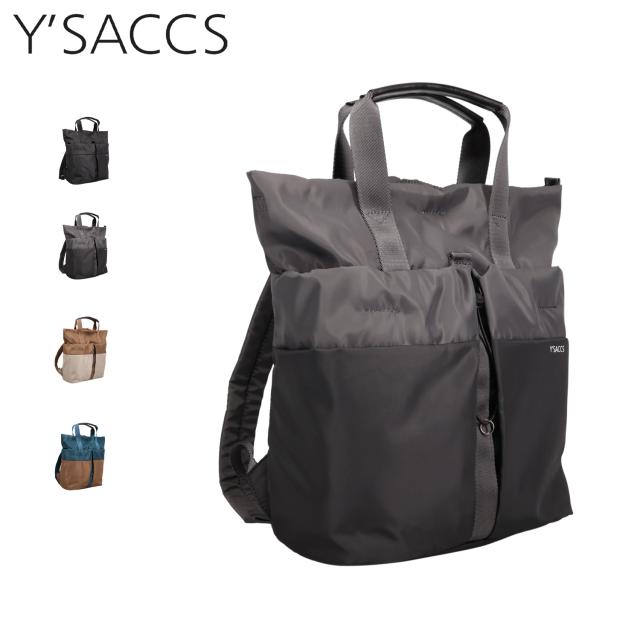 イザック Y’SACCS リュック バッグ バックパック レディース 軽量 ドローストリング コンビカラーリュックサック 20-052-04