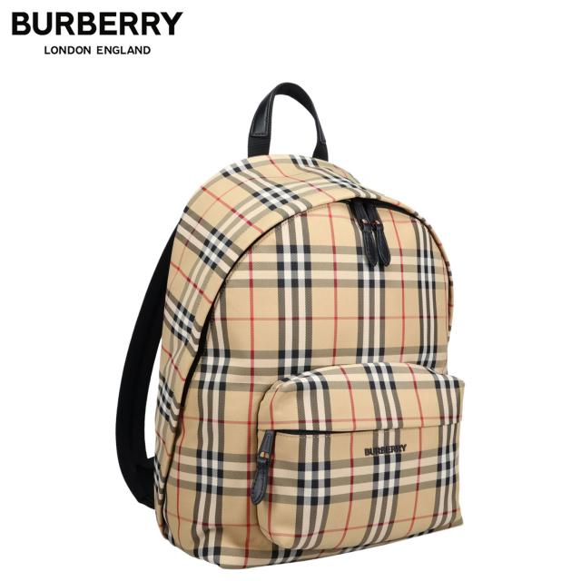 バーバリー BURBERRY バッグ リュック バックパック メンズ チェック CHECK BACKPACK ベージュ 8069749