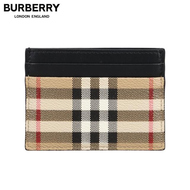 バーバリー BURBERRY カードケース 名刺入れ 定期入れ レディース チェック VINTAGE CHECK CARD HOLDER 8069822