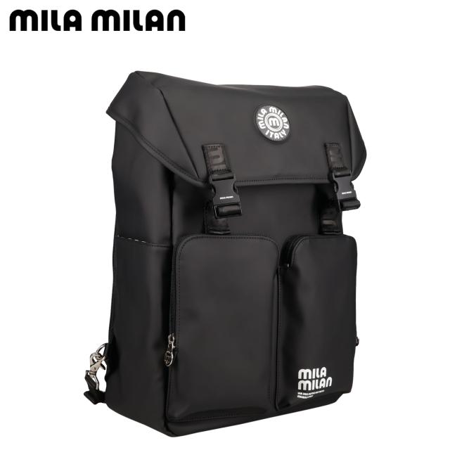 ミラ・ミラン mila milan バッグ リュック バックパック メンズ レディース 軽量 撥水 VESPA BACKPACK ブラック 黒 245711