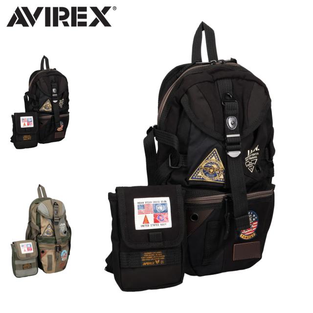 AVIREX アヴィレックス バッグ ボディバッグ ワンショルダーバッグ トップガン 3 メンズ レディース 斜めがけ 大きめ 大容量 AVX305N 予約 12月下旬 入荷予定