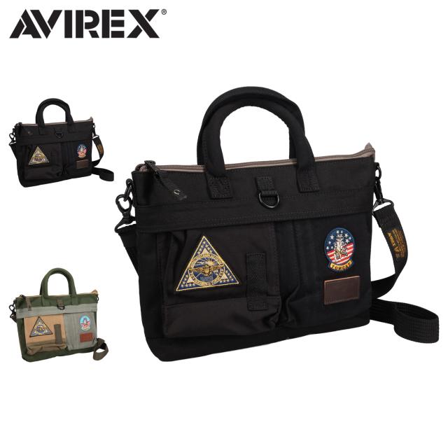 AVIREX アヴィレックス バッグ ショルダーバッグ トートバッグ トップガン3 メンズ レディース 2WAY AVX3528N