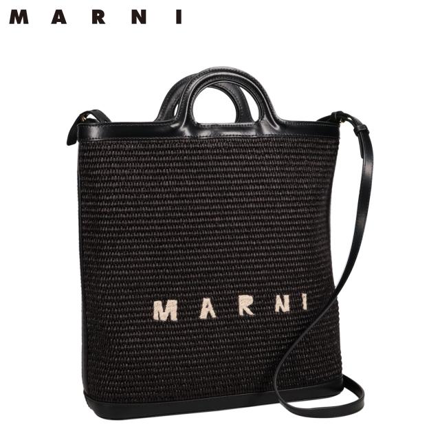 MARNI マルニ バッグ ショルダーバッグ トロピカリア レディース 斜めがけ 大人 軽量 TROPICALIA CROSSBODY ブラック SBMP0179Q0P3860
