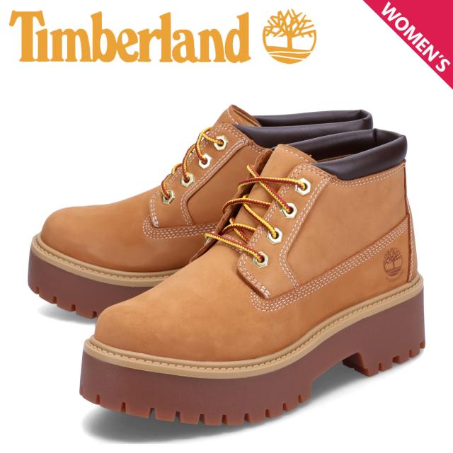 ティンバーランド Timberland ブーツ チャッカブーツ プレミアム ウォータープルーフ プラットフォーム レディース 厚底 防水 A5RF9