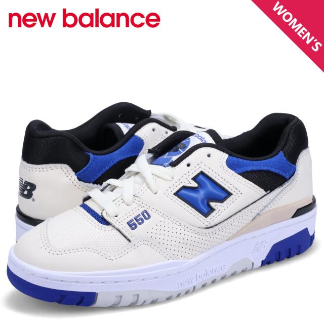 訳あり BOX破損 ニューバランス new balance 550 スニーカー レディース Dワイズ ブルー BB550VTA 返品不可