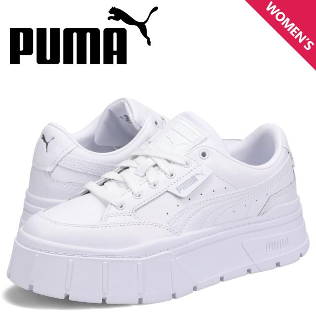 PUMA プーマ メイズ スタック レザー ウィメンズ 厚底 レディース MAYZE STACK LEATHER WMNS 384412
