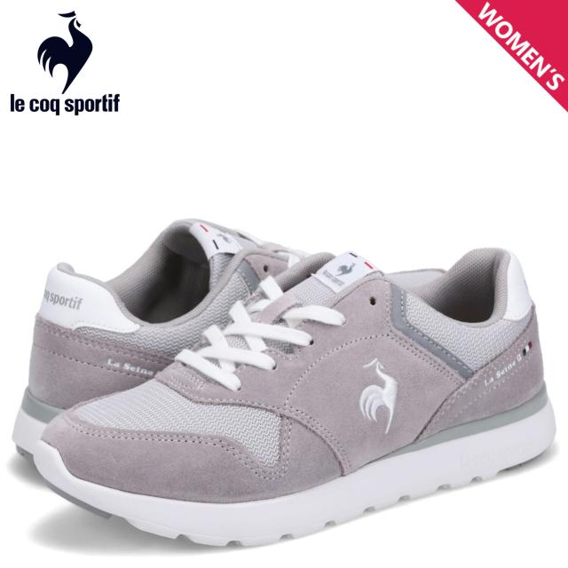 ルコック スポルティフ le coq sportif スニーカー ラ セーヌ 2 ワイド レディース 軽量 スエード QL3VJC04GW