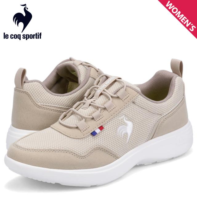 ルコック スポルティフ le coq sportif スニーカー ラ ローヌ レディース LA RHONE ベージュ QL3VJC05ER