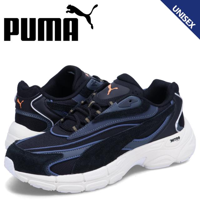 PUMA プーマ スニーカー テバリス ニトロ ヴォルテックス ヘアリー メンズ レディース TEVERIS NITRO VORTEX HAIRY ブラック 392909