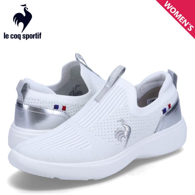 ルコック スポルティフ le coq sportif スニーカー スリッポン ラ ローヌ FK 2 レディース LA RHONE FK 2 ホワイト 白 QL3XJC08WS