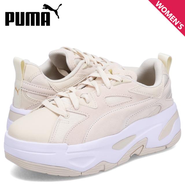 PUMA プーマ スニーカー ブラスター ミックス レディース 厚底 BLSTR MIX WNS ベージュ 396095-01