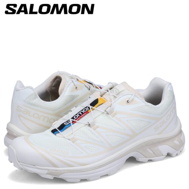 サロモン SALOMON シューズ トレッキングシューズ スニーカー メンズ XT-6 ホワイト 白 L47445300