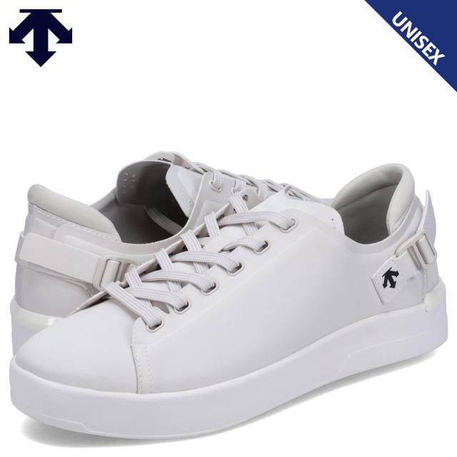 デサント DESCENTE スニーカー ウェイサー メンズ レディース 防水 WAYSER C 24.1 ホワイト 白 DM1XJC03WB