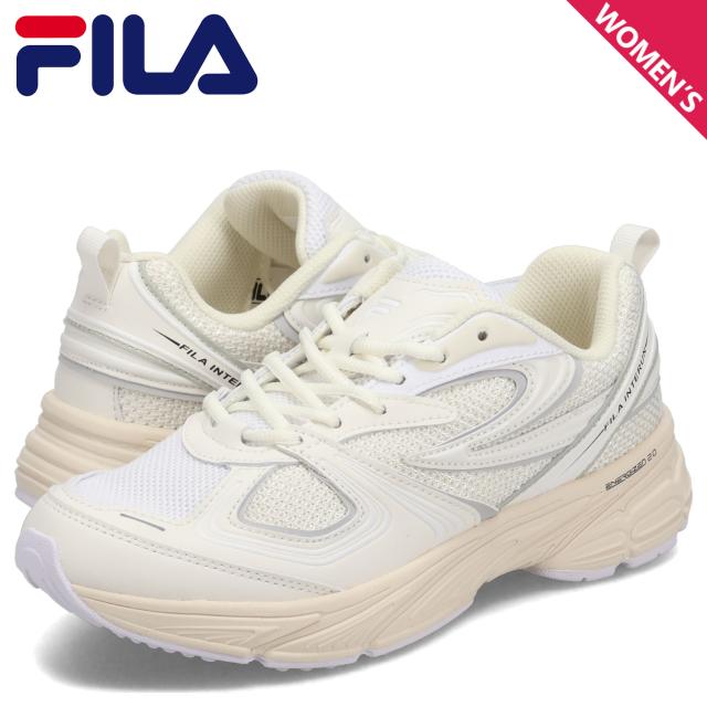 FILA フィラ スニーカー インターラン レディース 厚底 INTERUN ホワイト白 WSS25004