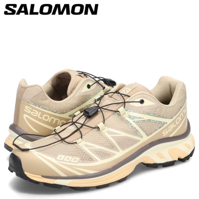 サロモン SALOMON スニーカー メンズ XT-6 MINDFUL 3 ベージュ L47467100
