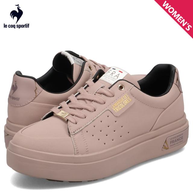 ルコック スポルティフ le coq sportif スニーカー LA セーヴル PF レディース 防水 LA SEVRES PF ベージュ LU4FRS50LZ