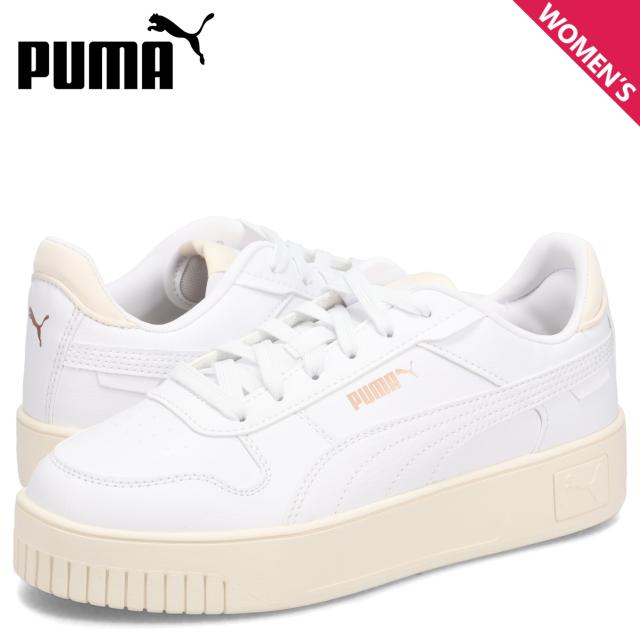 PUMA プーマ キャリーナ ストリート WR スニーカー レディース 厚底 撥水 CARINA STREET WR ホワイト 白 400273-01