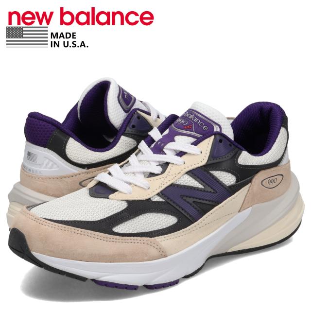 ニューバランス new balance 990 スニーカー メンズ Dワイズ MADE IN USA ホワイト 白 U990WB6