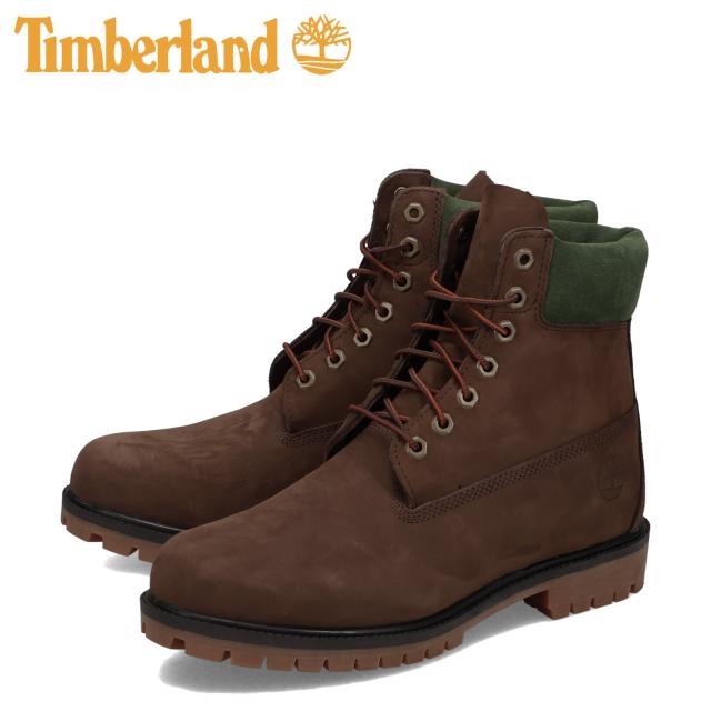 ティンバーランド Timberland ブーツ 6インチプレミアムウォータープルーフ メンズ 6 INCH PREMIUM WP BOOT ダーク ブラウン A41MW-W07