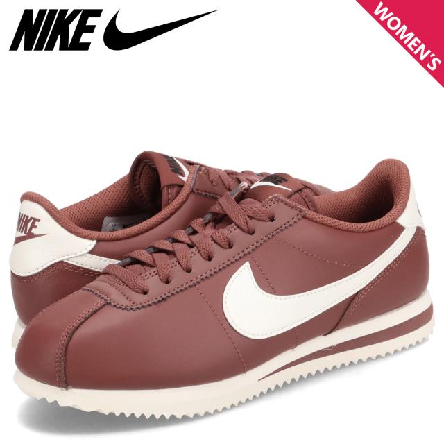 NIKE ナイキ ウィメンズ コルテッツ レザー スニーカー レディース WMNS CORTEZ LEATHER ワイン レッド DN1791-201