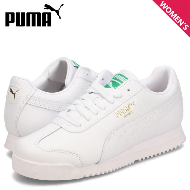 PUMA プーマ スニーカー ローマ 24 スタンダード レディース ROMA 24 STANDARD ホワイト 白 396868-03