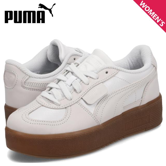 PUMA プーマ スニーカー パレルモ エレヴァータ プレミアム ウィメンズ レディース PALERMO ELEVATA PRM WNS グレー 401284-02