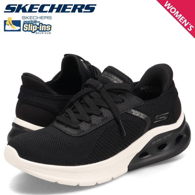 スケッチャーズ SKECHERS スリップインズ ボブス ARC ウェイヴズ 2.0 ナウイット スニーカー レディース SLIP-INS 117638