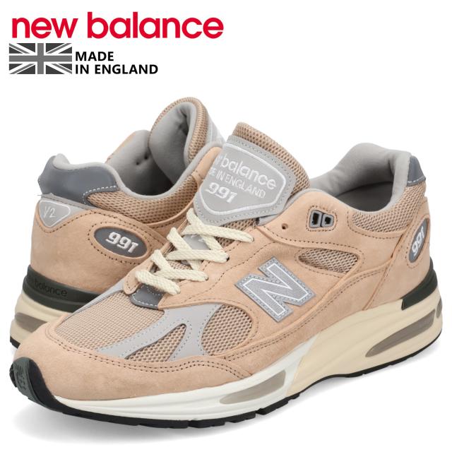 ニューバランス new balance 991 V2 スニーカー メンズ Dワイズ MADE IN UK ベージュ U991BE2