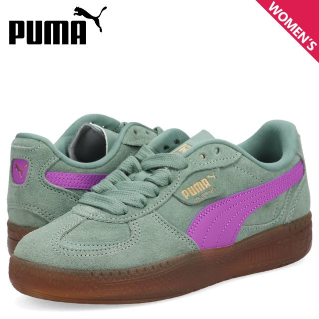 PUMA プーマ スニーカー パレルモ モダ エクストラ ガム レディース PALERMO MODA XTRA GUM WNS グリーン 400323-08