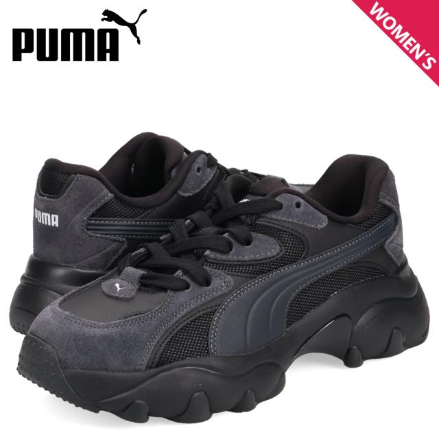 PUMA プーマ スニーカー パルサーライトポップ レディース PULSAR LITE POP ブラック 黒 402982