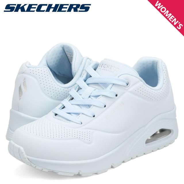 スケッチャーズ SKECHERS ウノ スタンド オン エア スニーカー レディース UNO STAND ON AIR ブルー 73690