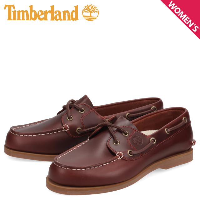 ティンバーランド Timberland デッキシューズ レディース 2 EYE CLASSIC BOAT ワインレッド A2Q9X-EIW
