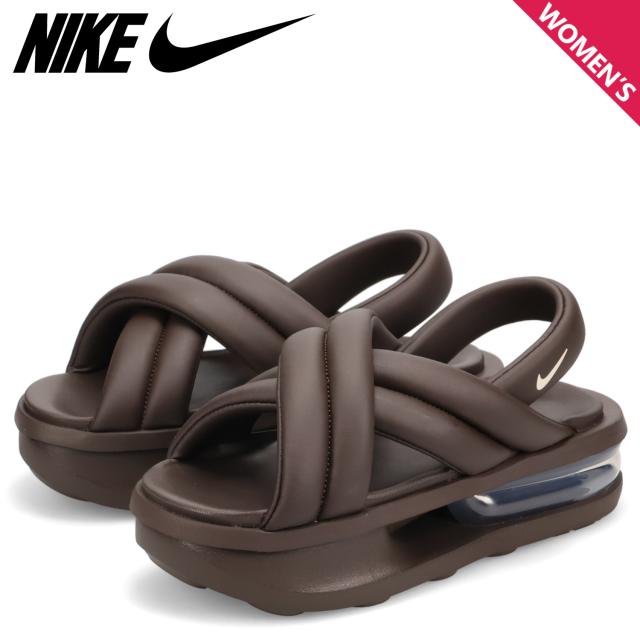 ナイキ NIKE エアマックスアイラ サンダル ストラップサンダル レディース 厚底 AIR MAX ISLA ブラウン FJ5929-200