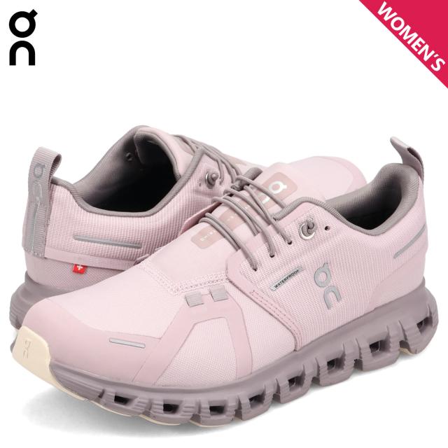 On オン クラウド6 ウォータープルーフ スニーカー レディース 防水 CLOUD 6 WATERPROOF W パープル 3WF10053037