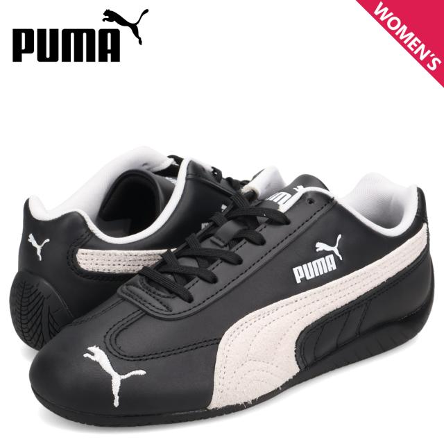PUMA プーマ スニーカー スピードキャット レザー レディース SPEEDCAT LTHR ブラック 黒 403175