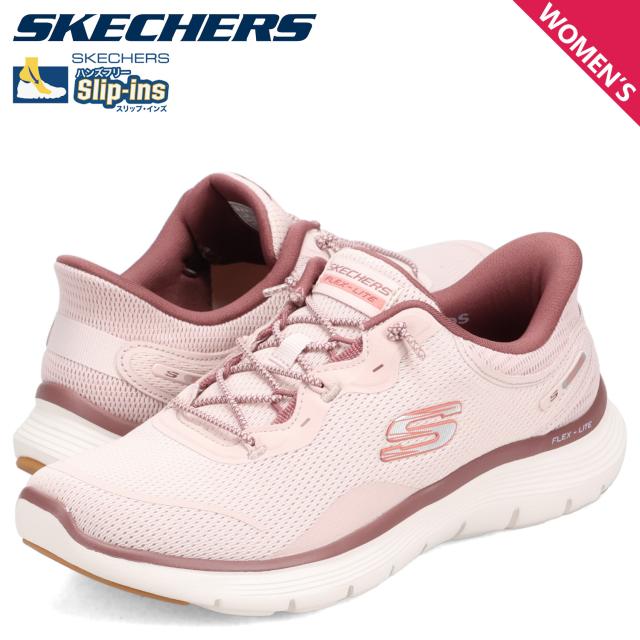 スケッチャーズ SKECHERS スリップインズ フレックス アピール 5.0 イージー ブリージー スニーカー レディース SLIP-INS FLEX APPEAL 5.0 EASY BREEZY ライト パープル 150218-LTMV