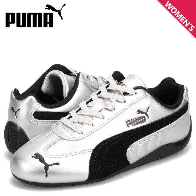 PUMA プーマ スピードキャット メタリック スニーカー レディース SPEEDCAT LLIC シルバー 403689