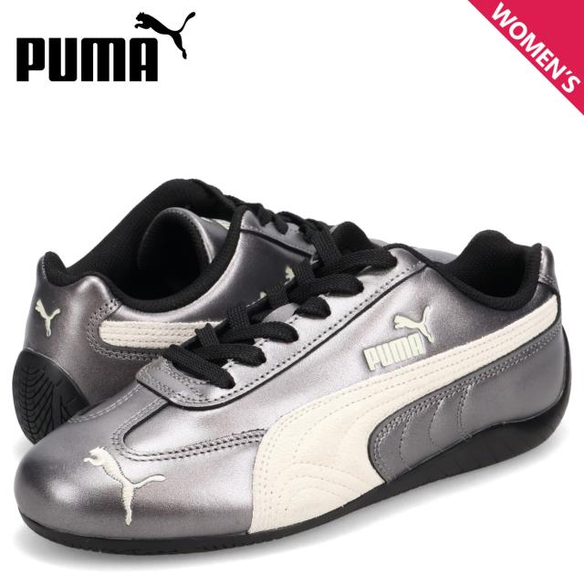 PUMA プーマ スピードキャット メタリック スニーカー レディース SPEEDCAT LLIC ブラック 黒 403689