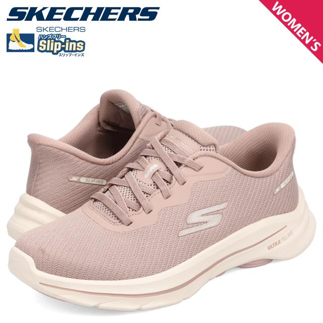 スケッチャーズ SKECHERS スニーカー ゴーウォーク 8 ナディア レディース GO WALK 8 NADIA ベージュ 125925